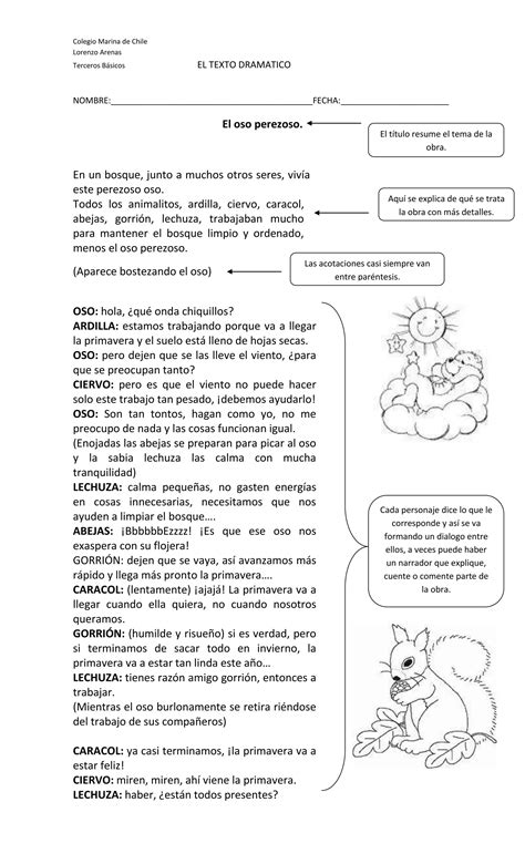 Guia Texto Dramatico Artofit