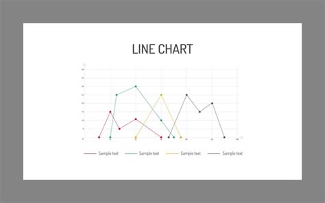 Line Chart Template 1 Stock Vector Image By Surfsup Vector Gmail Com 102759446