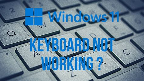Laptop Keyboard Not Working On Windows 11 At Joel Sherwin Blog