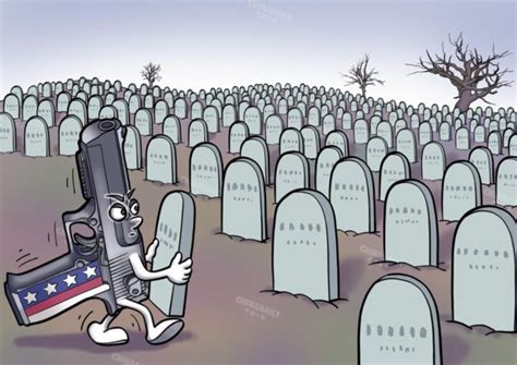 【世界说】美国因枪支死亡人数创历史新高！美媒：人们用枪支代替拳头来解决纠纷荔枝网新闻