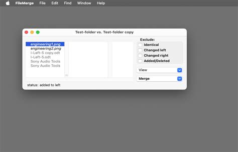 How To Compare Files Using Xcode S FileMerge Tool