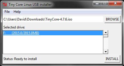 Thin Clients Tinycore