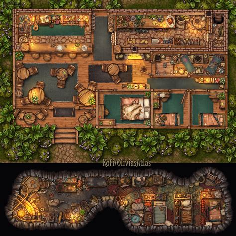 Bothan Bochd Tavern And Luibhs Cellar Hideout Rinkarnate