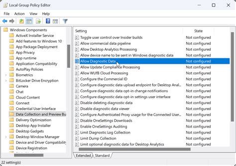 how to disable telemetry on windows 11