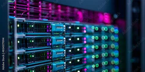 Locked Server Rack Emphasizes Physical Security For Secure 5g Network Concept Physical Security