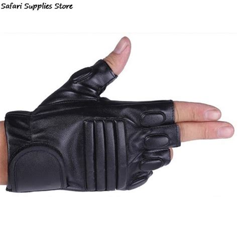남성용 밀리터리 전술 반손가락 가죽 피트니스 장갑 자전거 스포츠 장갑 Aliexpress
