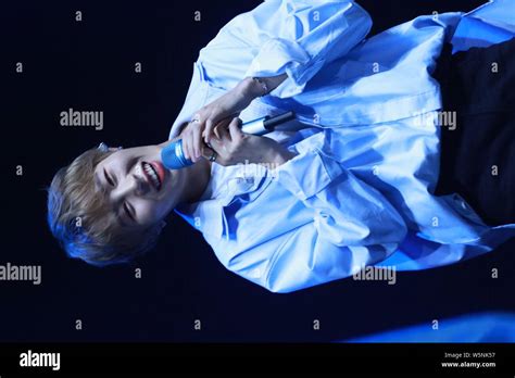 South Korean Singer Songwriter Ha Sung Woon Of Boy Group Hotshot Performs During Ha Sung Woon