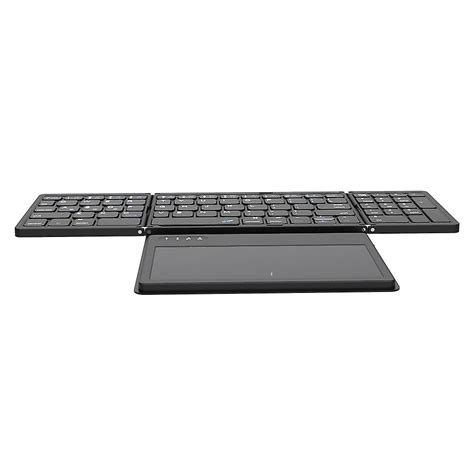 B055 Portable Folding Bluetooth Keyboard Universal Laptop Tablet Wireless Keyboard With Touchpad