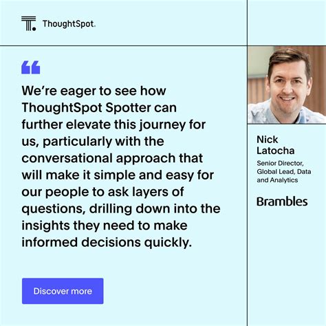 Benjamin Khoury On Linkedin Thoughtspot Spotter Your Ai Analyst