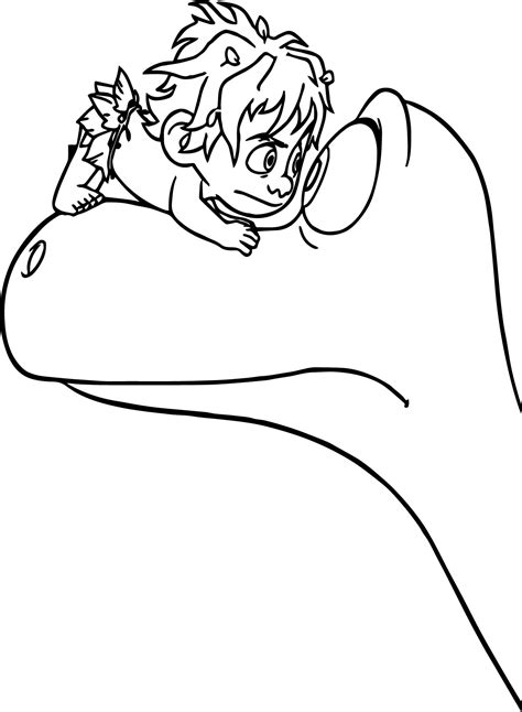 Arlo The Good Dinosaur Coloring Pages Duck Printable