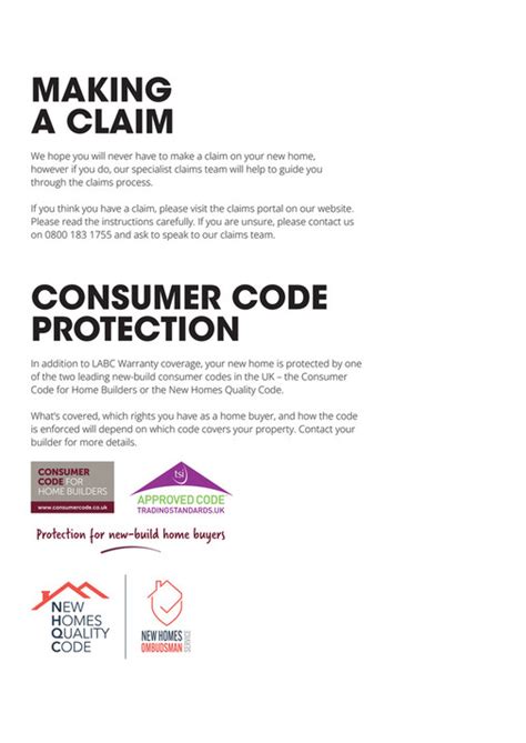 LABC Warranty LABC Warranty Homeowners Handbook Page 30 31