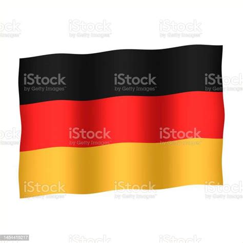 독일의 국기를 흔드는 국가 흰색 빨간색 및 황금색 국가 색상 플랫 컬러 그림입니다 0명에 대한 스톡 벡터 아트 및 기타 이미지 0명 Championship Euro