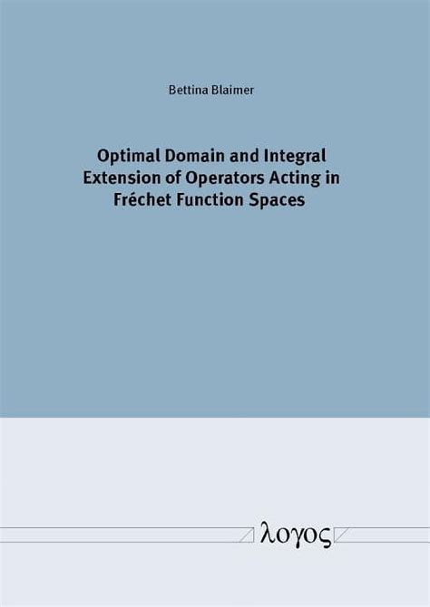 Optimal Domain And Integral Extension Of Operators Acting In Frechet Function Spaces