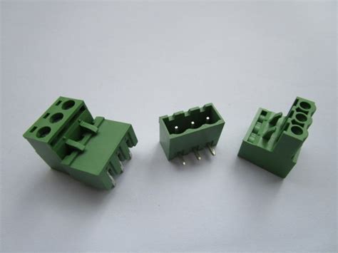 Jual Terminal Block Konektor Plugable 508mm 3 Pin Screw Hijau