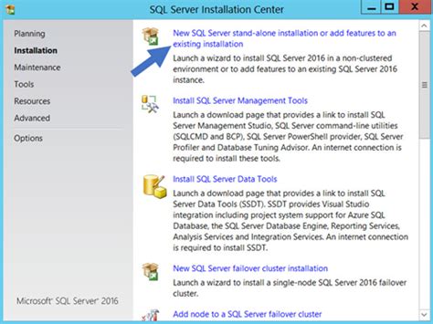 Sql Server 2016 Standard Edition Installation