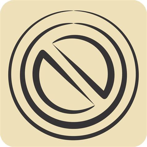 Premium Vector Icon Cancel Related To Delete Symbol Hand Drawn Style Simple Design Illustration