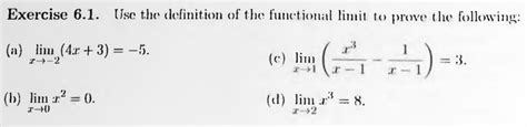 Solved Exercise 61 ﻿use The Definition Of The Functional