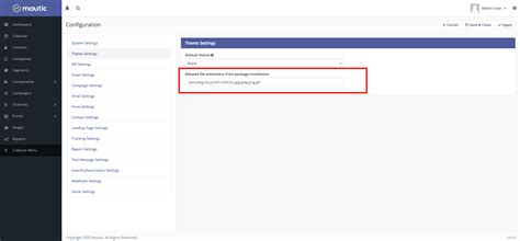 Font Folder Is Empty When Importing New Theme Via Gui · Issue 8657 · Mauticmautic · Github