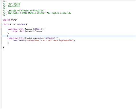 Ios How To Init Uiview Frame Stack Overflow