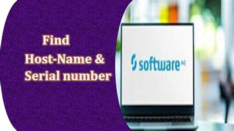 How To Find Hostname And Serial Number On Windows Machinehost Nameserial Number Youtube