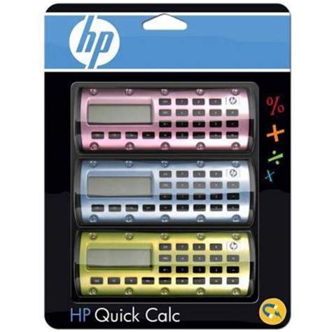 Hp Quickcalc Multicolor Pack