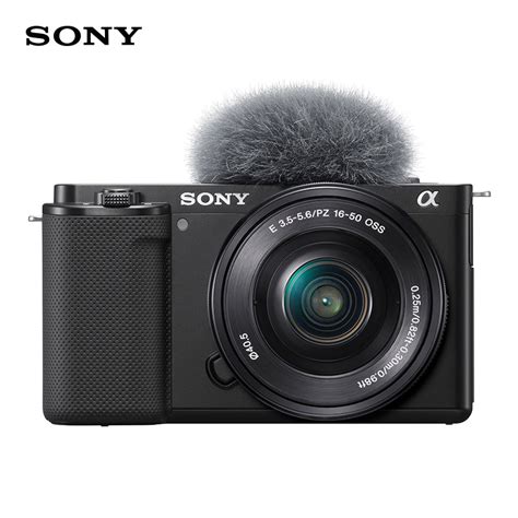 索尼sonyzv E10l Vlog微单数码相机 标准镜头套装 Aps C画幅小巧便携 4k专业视频zv E10套机 颜色备注zv