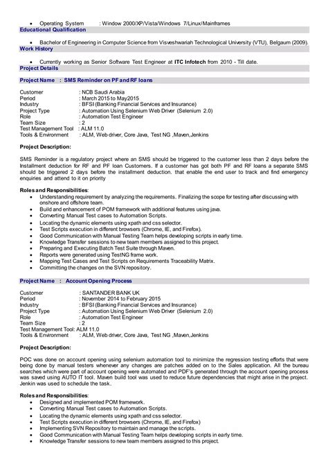 Sunil S Selenium53yrsresume Pdf