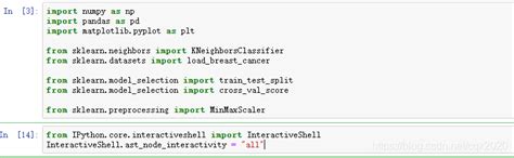 Python算法练习（一） 算法：knn，数据集：breastcancerbreast Cancer数据集 Knn Csdn博客