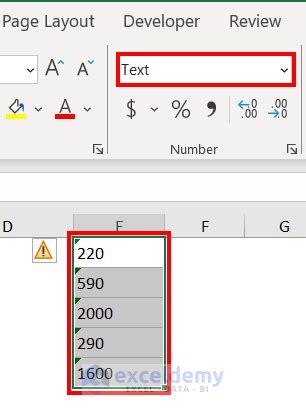 How To Convert Numbers Stored As Text To Numbers In Excel ExcelDemy