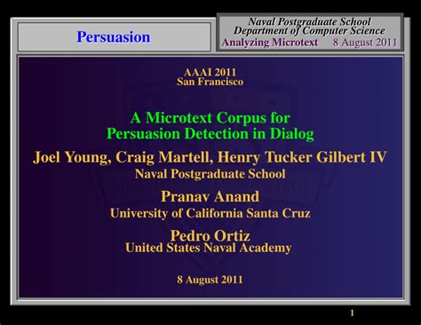 Pdf A Microtext Corpus For Persuasion Detection In Dialog