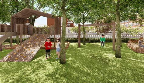 幸福幼儿园景观设计 南耀建筑设计有限公司