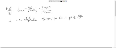 a find the maximum deflection of the cantilever beam in problem 1 b