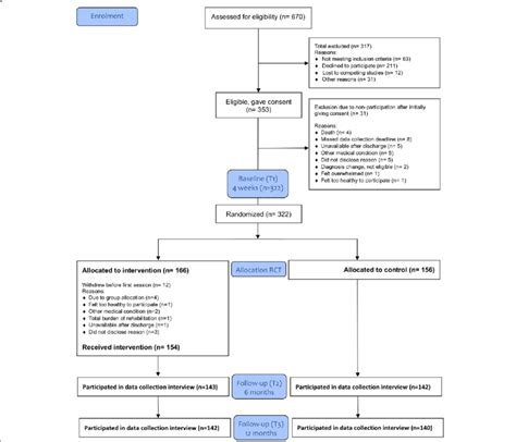 Rct Enrolment Group Allocation And Follow Up At 6 And 12 Months