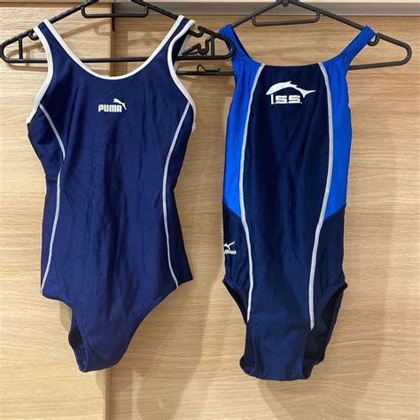 激レア イトマン ミズノ 競泳水着 レディース Speedo レッド