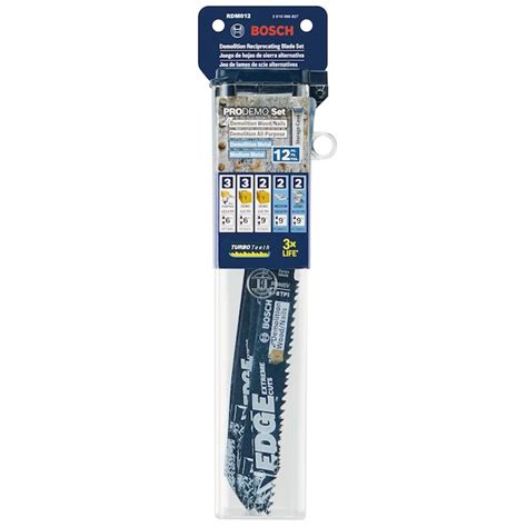 Bosch Edge Bi Metal Woodmetal Cutting Demolition Reciprocating Saw