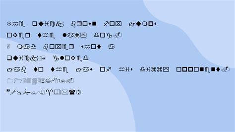 Wingdings Website Symbol