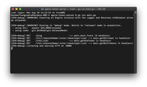 How To Build A Token Server For Agora Applications Using Golang