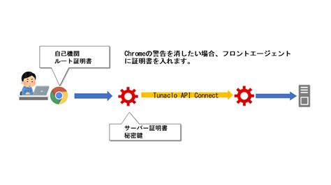 Cfssl を使って Chrome ブラウザが出す「保護されていない通信」という警告を消す Fujitsu Cloud Service