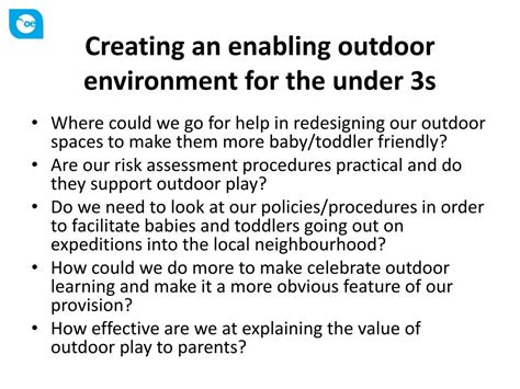 Ppt Eyfs Framework Guide Creating An Enabling Environment Powerpoint Presentation Id 1873619