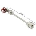 Liquid Water Level Sensor Stainless Steel Double Ball Float Switch Tank