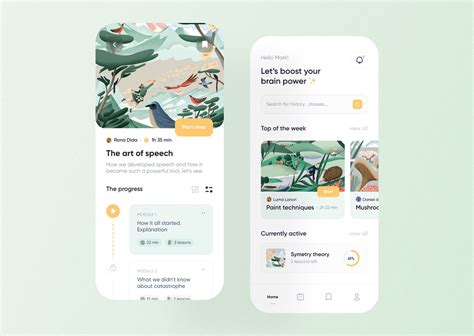 Course App Concept Ui Ux On Behance