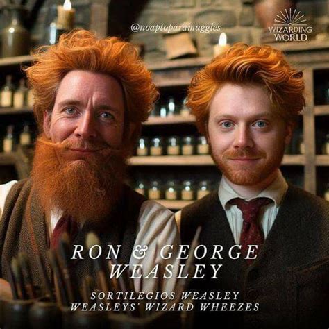 Ron Weasley Twins Ron And George Weasley Weasley Brothers