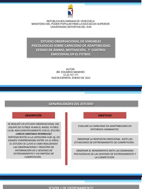 Estudio Observacional Pdf