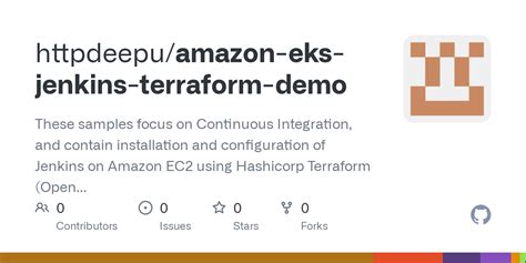 Github Deepuamazon Eks Jenkins Terraform Demo These Samples