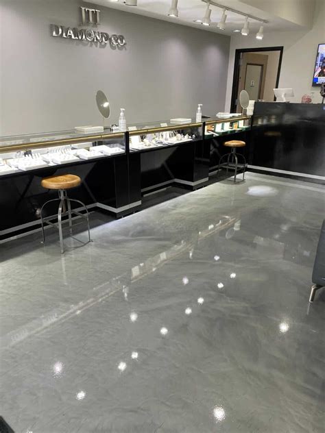 Metallic Epoxy Flooring For Durable And Eye Catching Surfaces In San