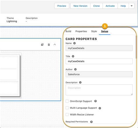 Flexcard Designer Configure Preview Debug Cards Salesforce