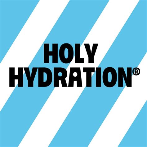 Holy Hydration La Nouvelle Boisson Isotonique Dholy 👇alucare