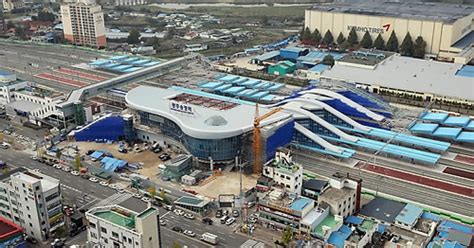 광주송정역 부근 시외버스정류장 신설전남 서남부권 운행