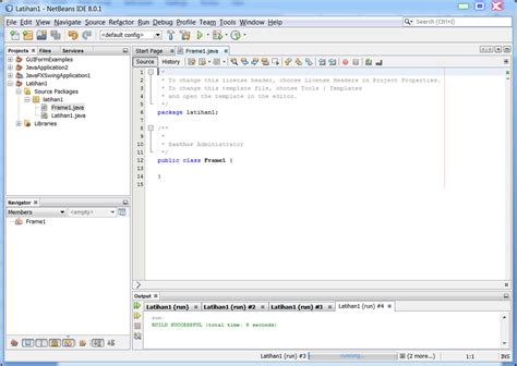 Menulis Lepas Modul Java 1 Membuat Frame
