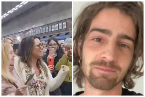 Володимир Дантес посміявся з Наталії Могилевської у київському метро фото Новости Section